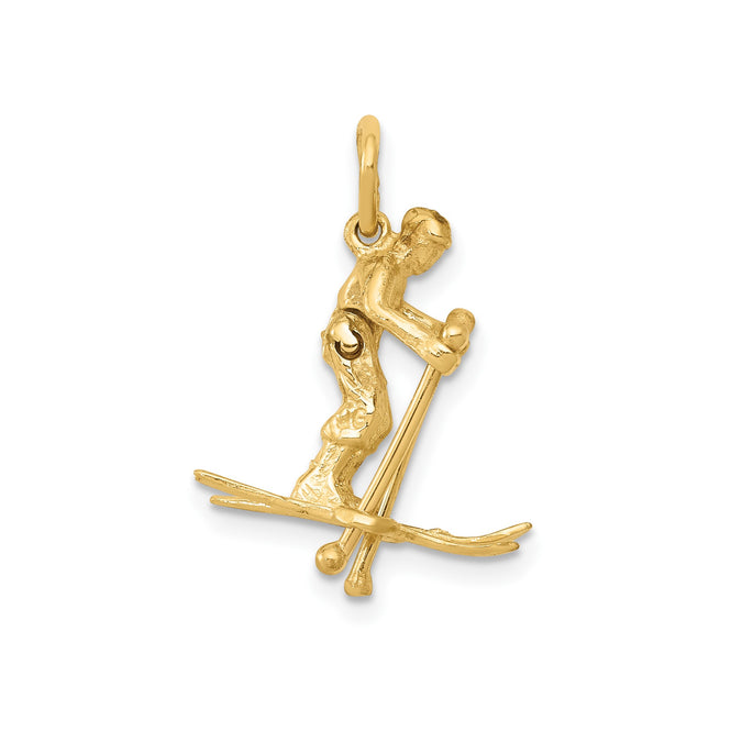 Skiing and Snowboarding Charms and Pendants – Jewelry Stores Network
