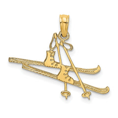 Skiing and Snowboarding Charms and Pendants – Jewelry Stores Network